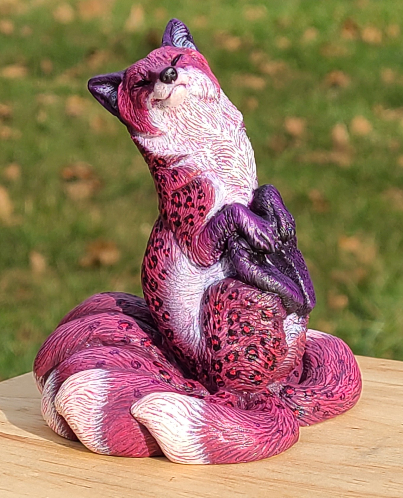 “Verbena Leopard” Kitsune – Hannah Jane . art