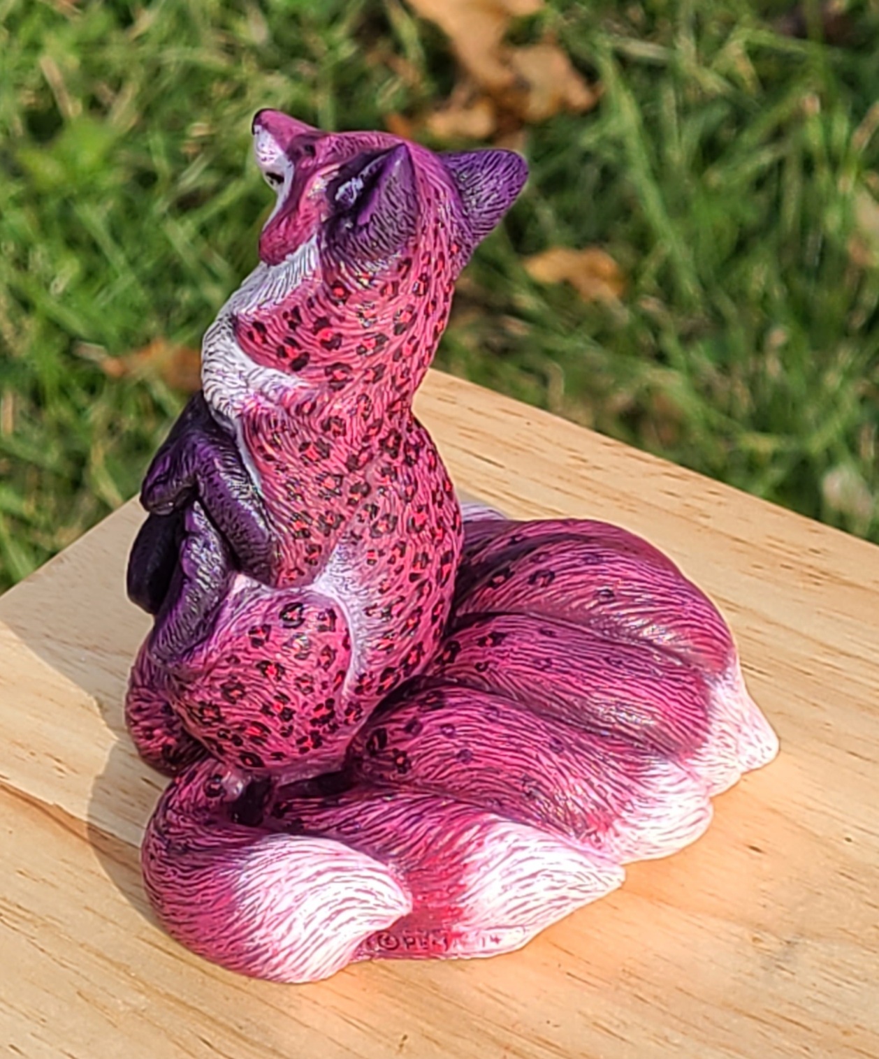 “Verbena Leopard” Kitsune – Hannah Jane . art