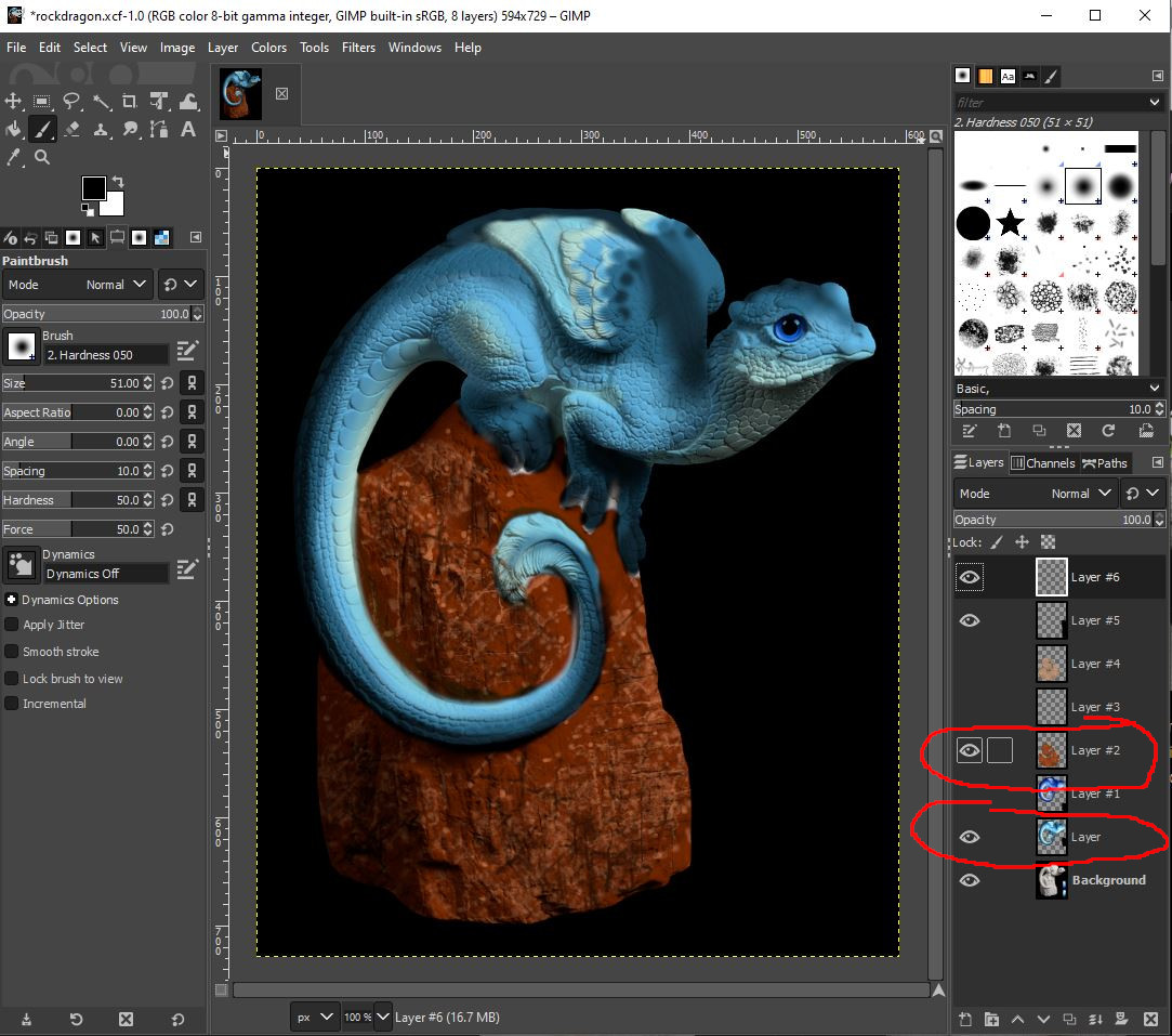 PYO Planning Tutorial using GIMP – Hannah Jane . art
